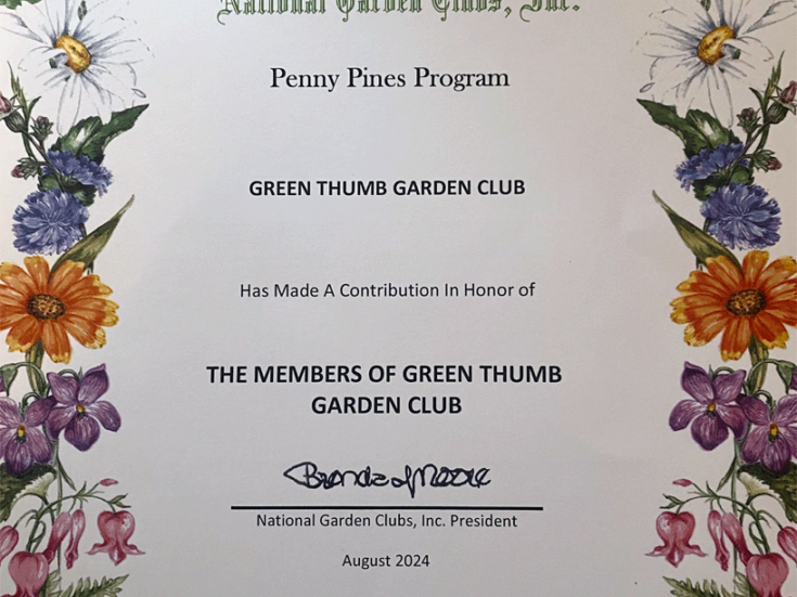 For the Love of Plants and Gardening | Green Thumb Garden Club, Inc.
