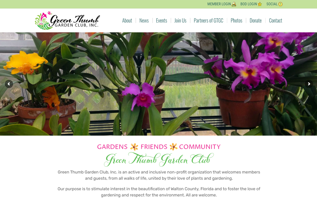 For the Love of Plants and Gardening | Green Thumb Garden Club, Inc.